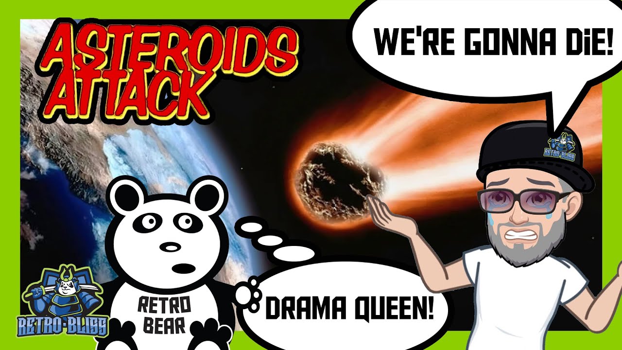 Asteroids Attack - Atari 2600 Homebrew Game Review