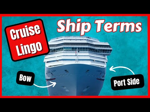 Cruise Lingo (Part 1) - Know your ship terms before boarding your next cruise