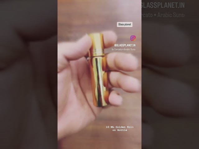 Roll On Bottles - 10ml Roll On Silver Glass Bottle Wholesale Supplier from New Delhi