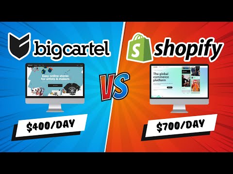 "Big Cartel vs Shopify: 2023 - Pros and Cons Review Comparison (Which One Is Better?)"