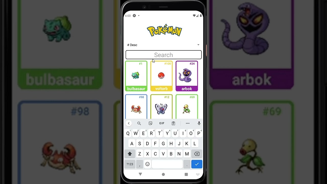 Pokeapp React native