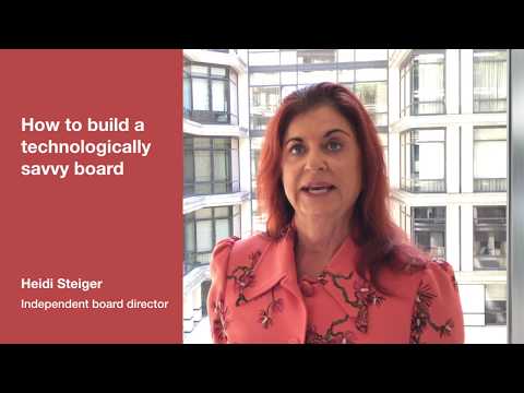 How to build a tech savvy board – Part I – Heidi Steiger | Heidi Steiger