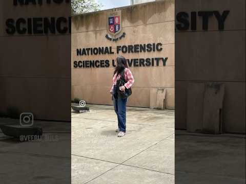 Mai apni hi duniya banaugiโฆ #nfsu #forensicscience #forensics #explorepage #shorts #college #viral