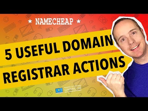 5 Things You Can Do In Your Domain Registrar Account