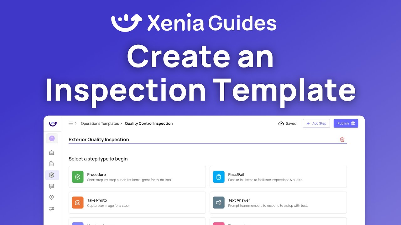 Create Inspection Templates with Xenia