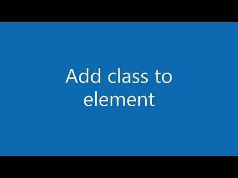 JavaScript add class onclick