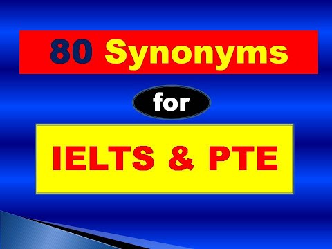 80 Synonym to improve Bands, IELTS Writing & Speaking