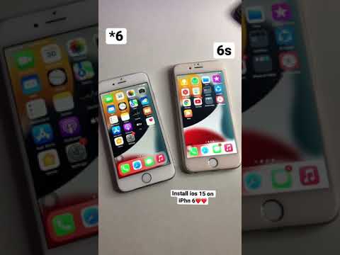 How to install ios 15 in iPhone 6 || how to update iPhone 6 on ios 15