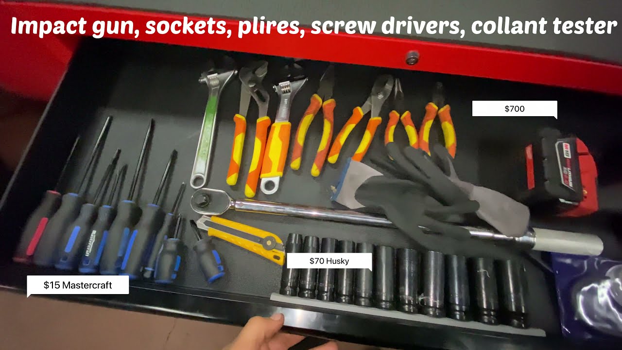 Tools in Budget                                        Start up tools and tool box for a Apprentice.