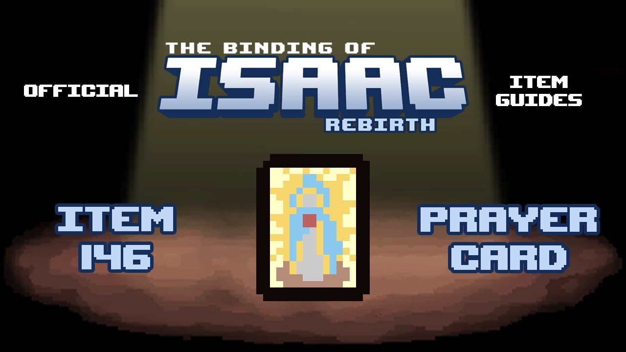 Official TBOI Item Guides No. 146: Prayer Card