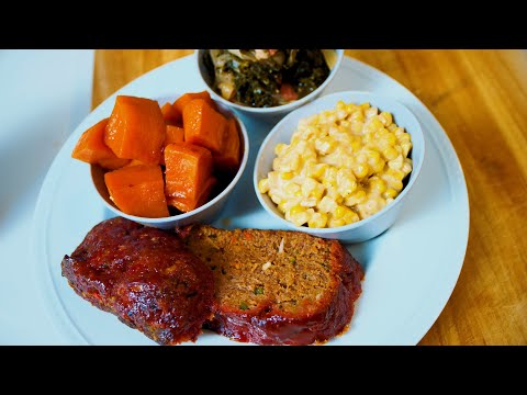 Spiceology Maple Bourbon Meatloaf & Three Sides Recipe