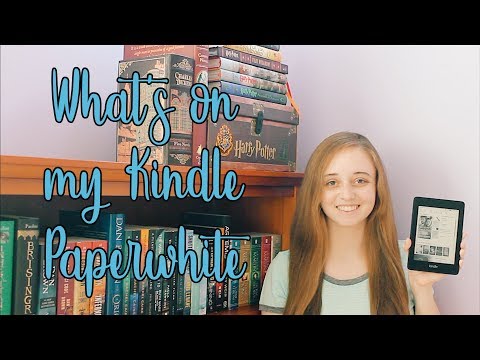 EBOOK LIBRARY TOUR: What's on my Kindle Paperwhite