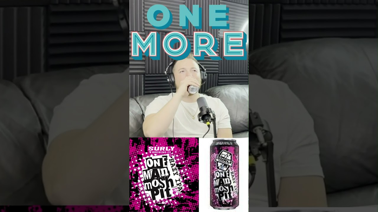 One Drink 🍺 - Beer Review - Surly Brewing Co - One Man Mosh Pit. #cheers