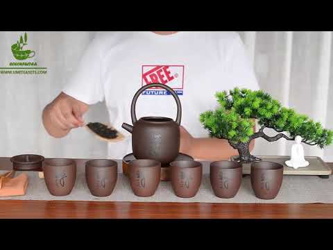 Japanese Style Yixing Purple Clay Tea Set