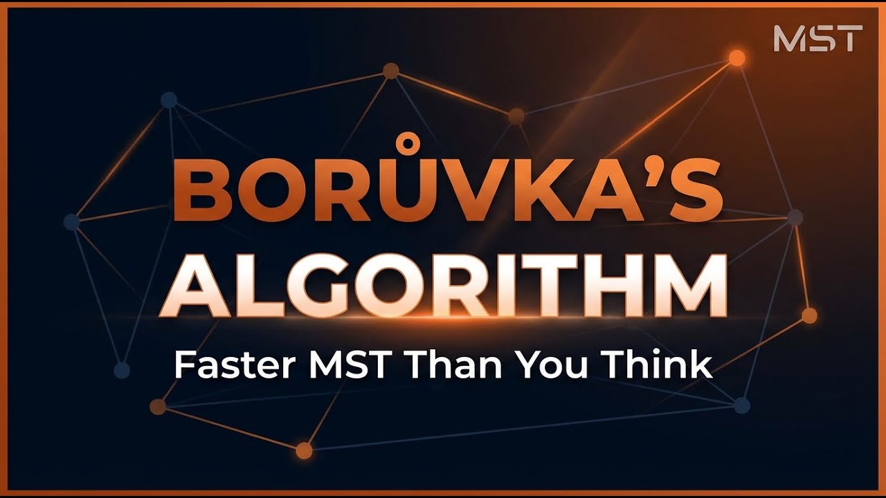 Borůvka’s Algorithm — Faster MST Than You Think