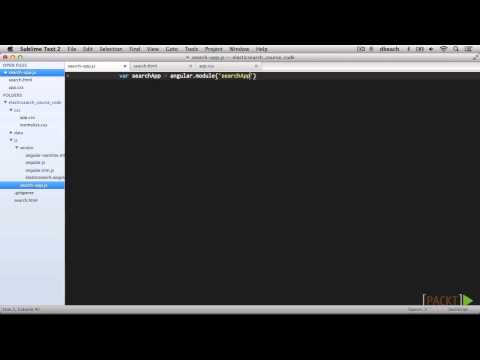 Learn Building a Search Server with Elasticsearch Tutorial Application Structure | packtpub com ...