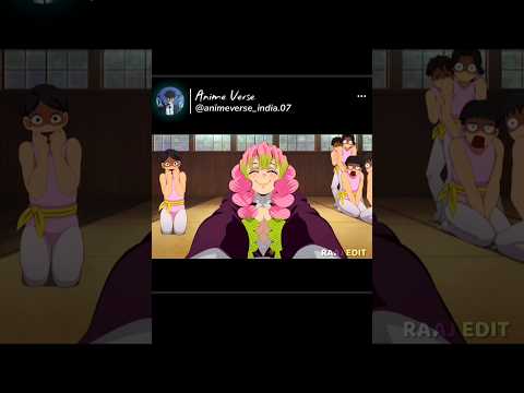 Tanjiro mitsuri Funny Scenes #demonslayer hindi dubbed S4E5 #anime #tanjiro #mitsuri