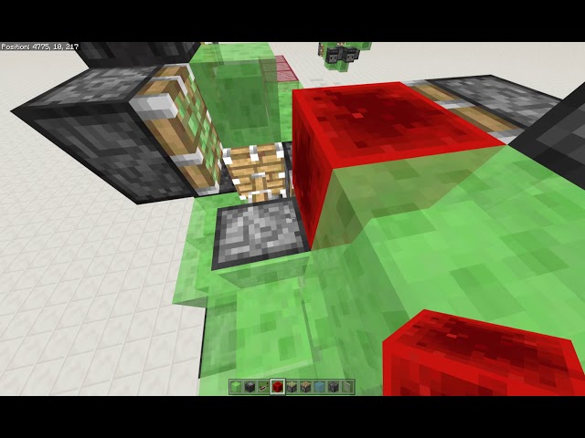 First ever self returning flying machine [MCPE] Minecraft Map