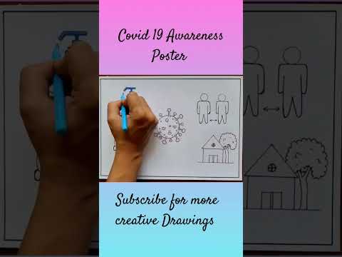 Coronavirus Safety Awareness Drawing #amritadrawingbook #shorts #coronavirusawareness