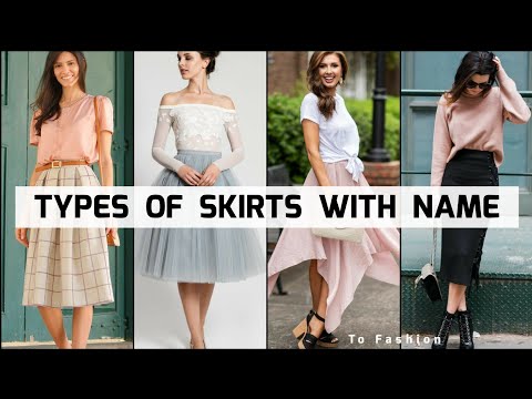 Different Types Of Skirts With Their Names/ Latest Skirt Designs / Womens Skirt/ Skirt Guide/ Skirts