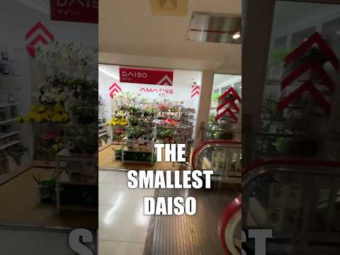 Japan’s TINIEST Daiso 100 Yen Shop is Shocking… #Japan #Daiso #TokyoLens @TokyoLens