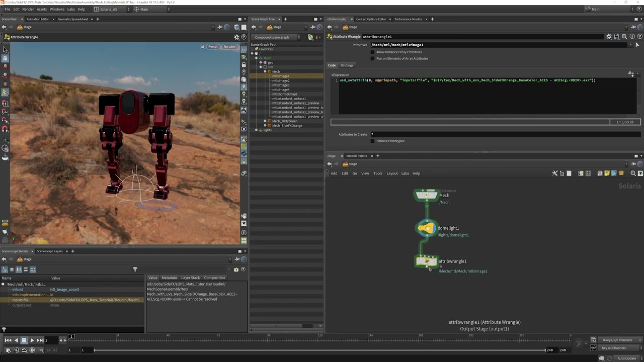 SOLARIS ESSENTIALS | 12 Editing Material & Geometry Properties