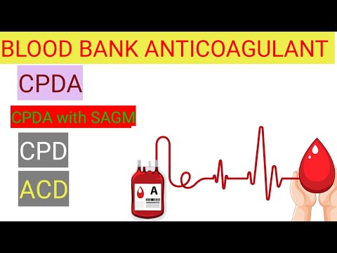anticoagulant blood bank / cpda/cpda with sagm/heparin