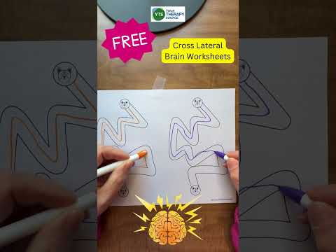 Free Printable Cross Lateral Brain Worksheets