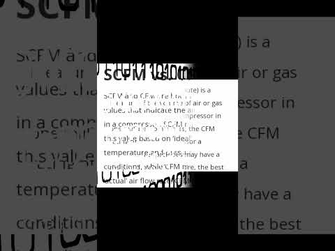 AC Technician - CFM and sCFM explained.