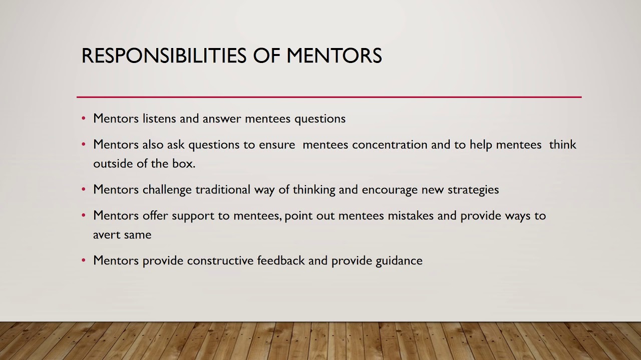 Mentoring PPT