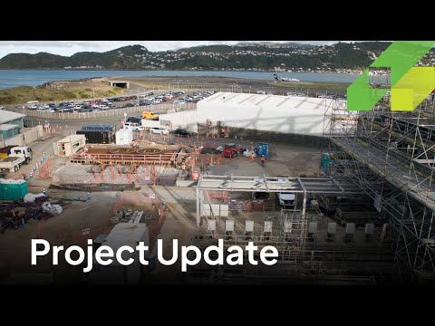 Te Whare Wai Para Nuku - Sludge Minimisation Project Construction Update May 2025