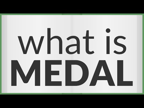 Medal | meaning of Medal