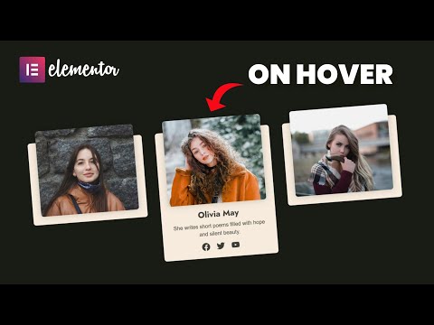 Elementor hover effects image to text on hover | Elementor tips and tricks