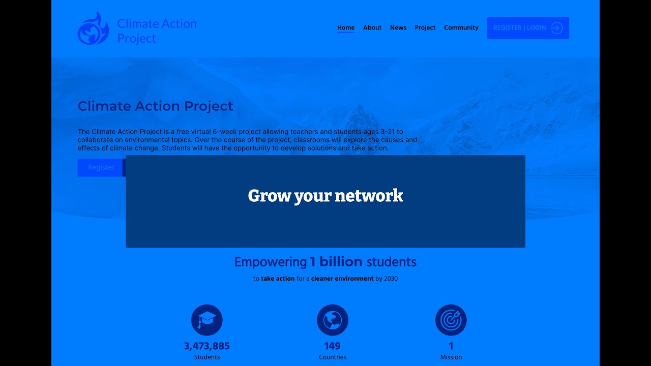 5 Climate Action Project - Platform: Grow your Network