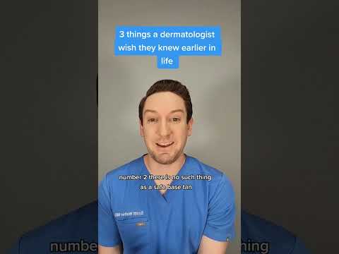 Dermatologist: 3 things I wish I knew when I was younger #dermatology #skincare #spf