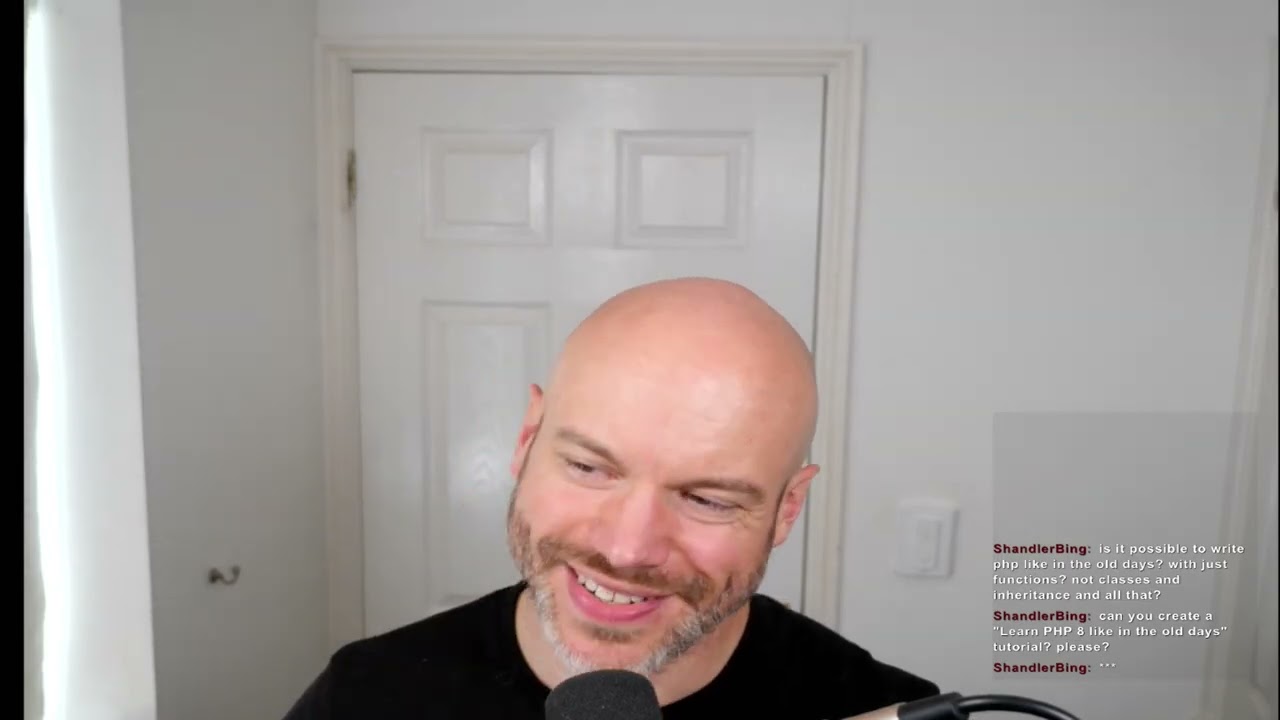 Live - PHP 8 tutorials