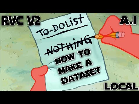 How to Make A Dataset for RVC AI Voice Training