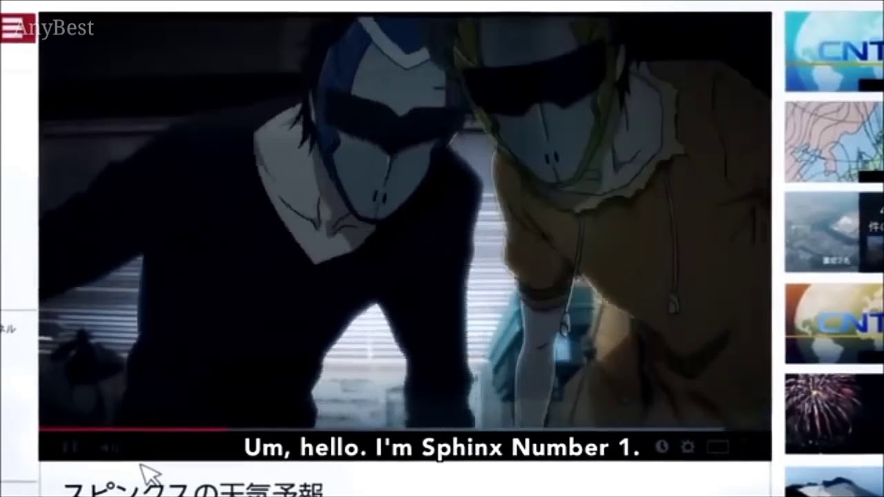 Zankyou No Terror - All Sphinx's Videos !!