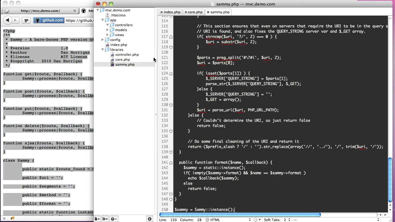 Creating an MVC from Scratch with PHP - Part 1