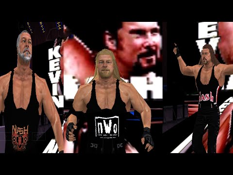 KEVIN NASH PACK X3 TEXTURES HD 2K24 BY LEON BLAKE DRAGONIKA