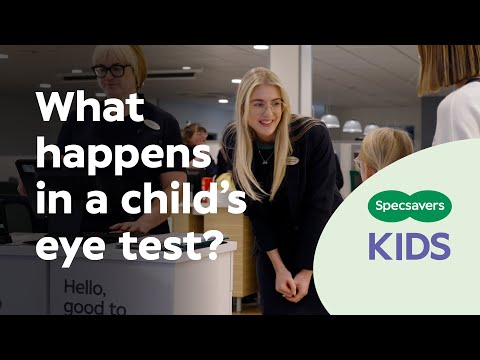 Children's Eye Test Appointment | Specsavers Kids