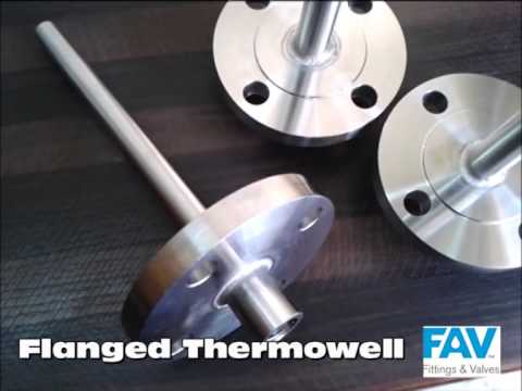 SS316 Flanged Type Thermowells Valve | Thermowell