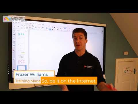 Using SMART Transparent Page To Make Notes Over A Website