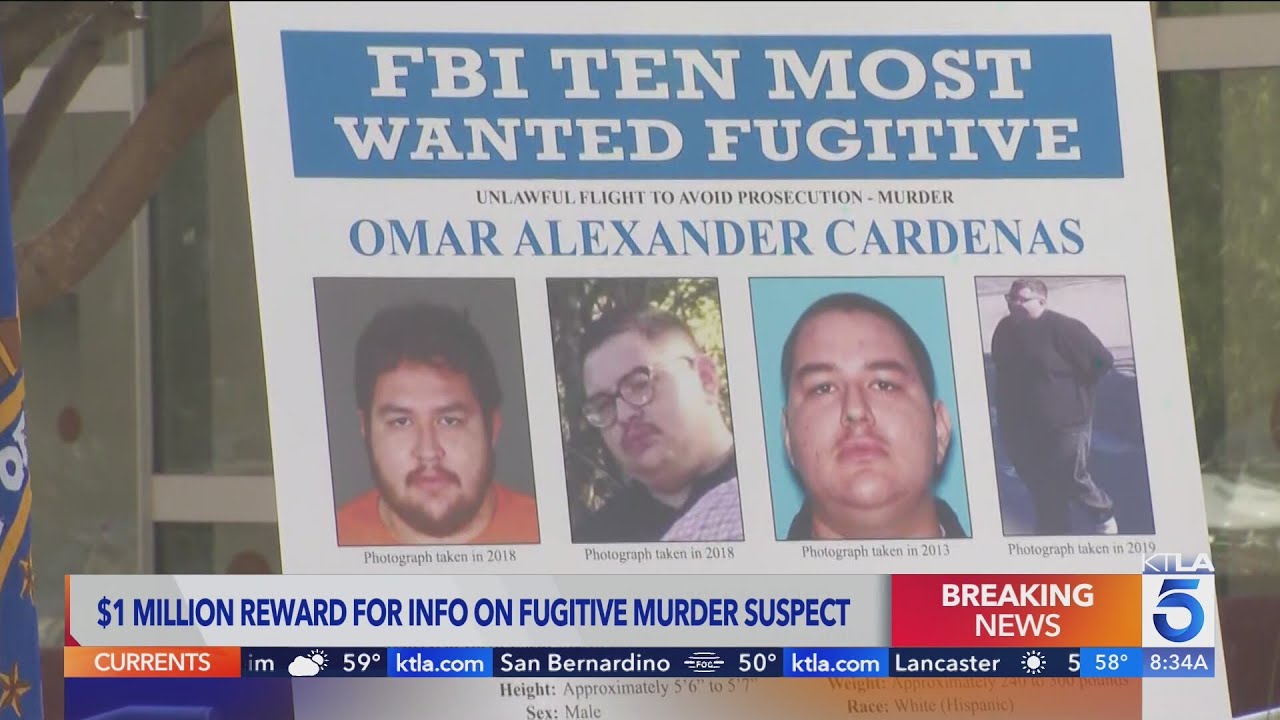 Reward for man on FBI’s Most Wanted list for 2019 L.A. shooting increased to $1 million 