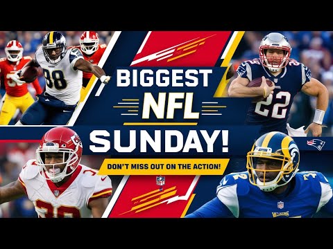Biggest NFL Sunday! | nfl today | sunday football schedule #nfl #nflfantasy #nflfootball