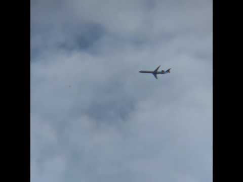 Air Canada Express CRJ-900LR (C-GJUZ) Flying at 10,000 ft