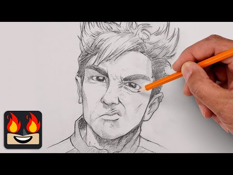 How To Draw Thanos | Squid Game Season 2 | Sketch Tutorial