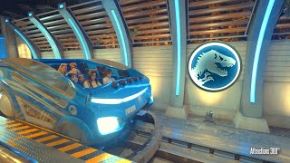 Jurassic World Ride | INSANE Dark Ride EVER! | Universal Studio Theme Park 2025