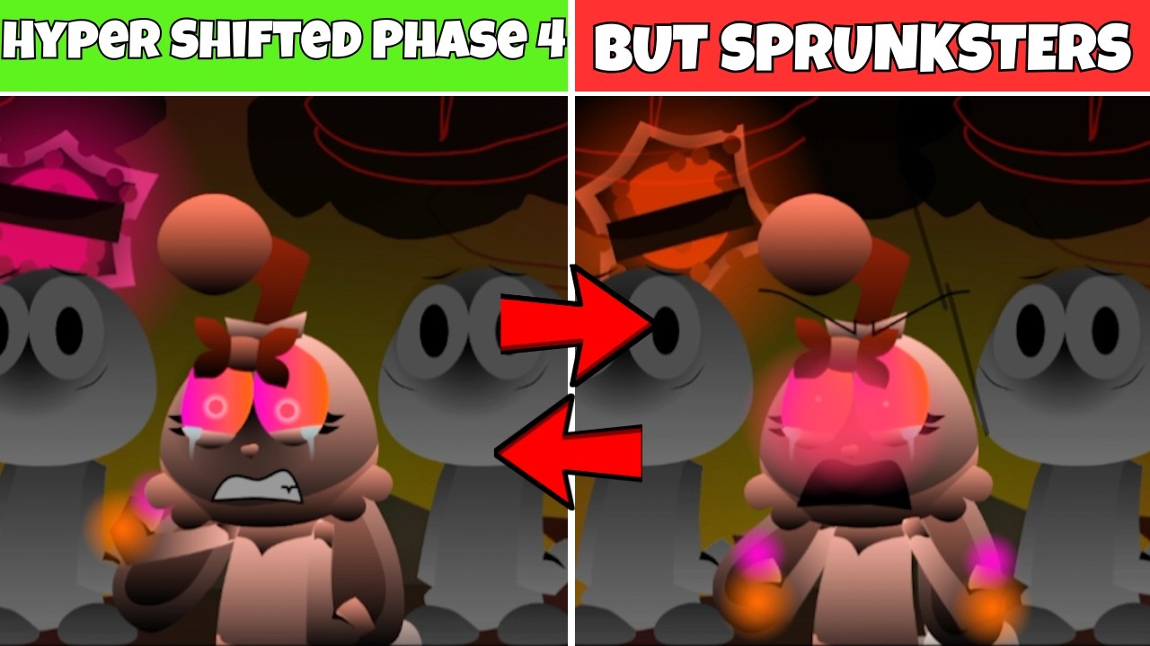 Incredibox Sprunki : Sprunksters Hyper Shifted Phase 4 New Update #sprunki #incredibox