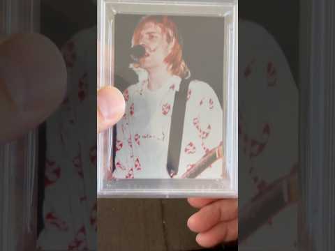 Picked this piece of Nirvana Type 1 Original Photo 1994 great photo of Kurt Cobain.